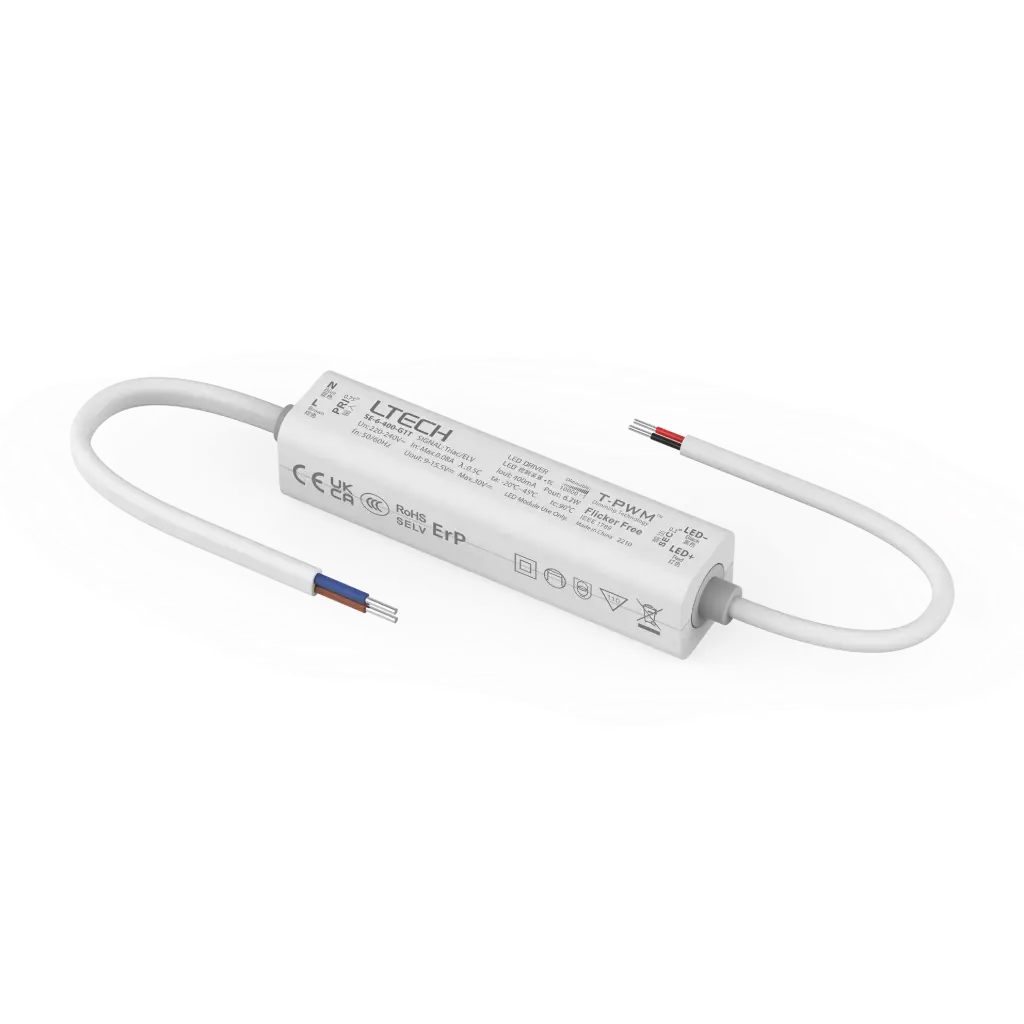 LTECH LTSYS Driver CC TRIAC 1CH 400mA 6W - SE-6-400-G1T